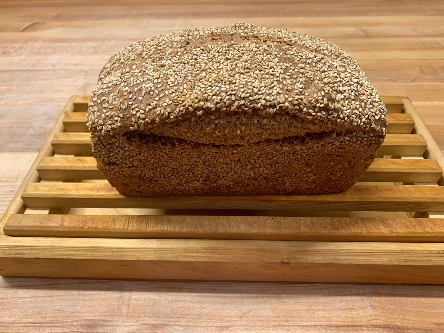 Spelt sesame bread is back! – Sora Farm